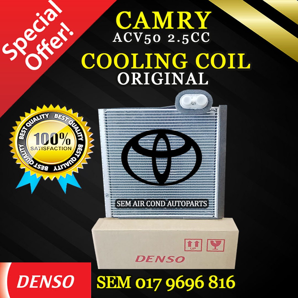 TOYOTA CAMRY ACV50 2.5CC ORIGINAL DENSO ND COOLING COIL/ EVAPORATOR ...