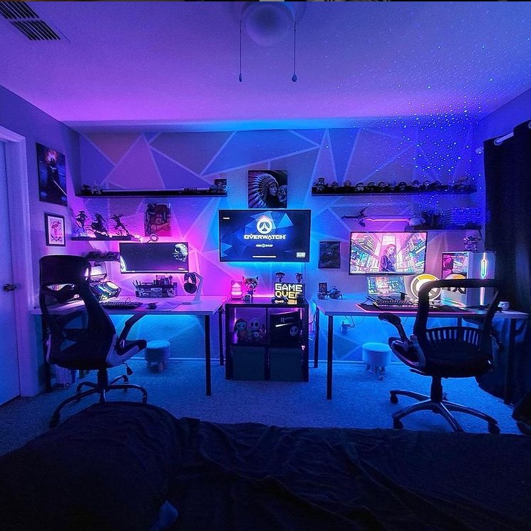 【24KEY】Gaming Setup 5050 IP67 RGB PC SETUP/rgb lights/rgb led/work ...