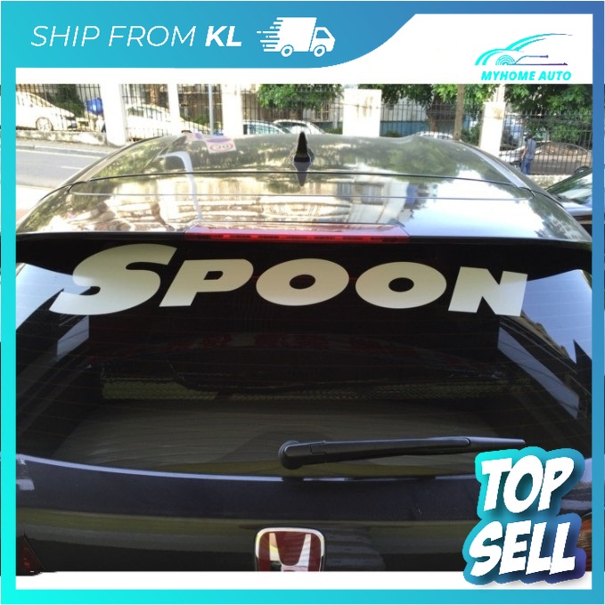 Sticker Spoon Honda Civic EK EG GD GE GK CRZ Fit Jazz Sticker 4 Colours ...