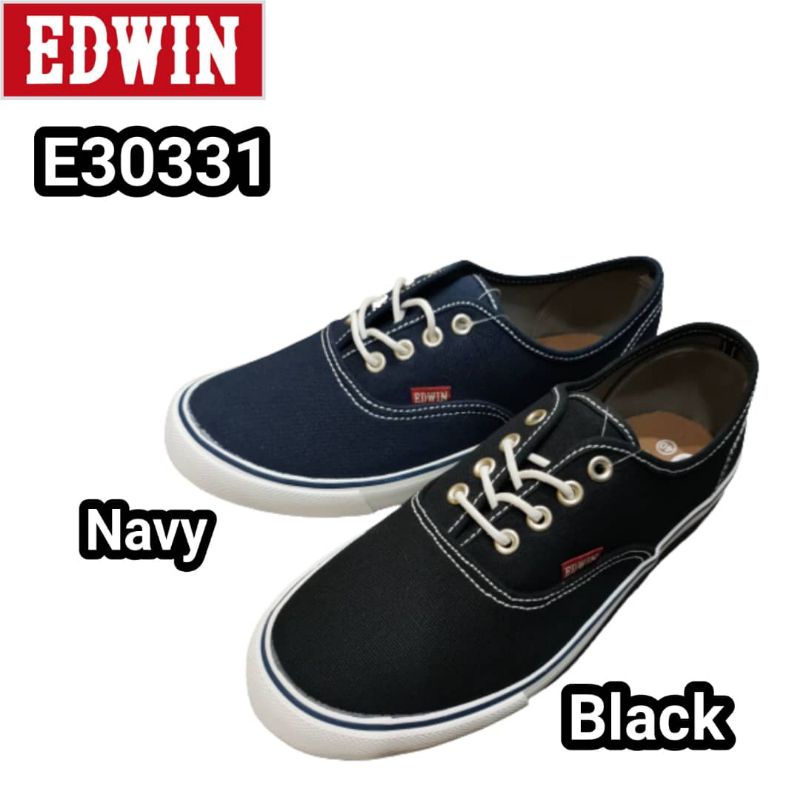 🔥EDWIN Casual Canvas Sneaker Shoes E30331🔥 | Shopee Malaysia