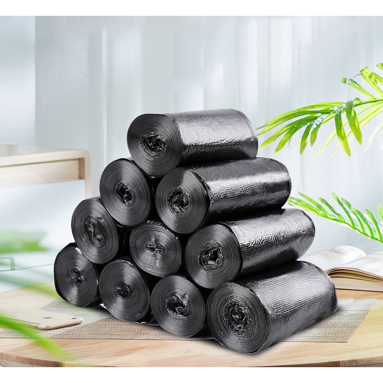 Black Garbage Bag (Rolls) | Shopee Malaysia