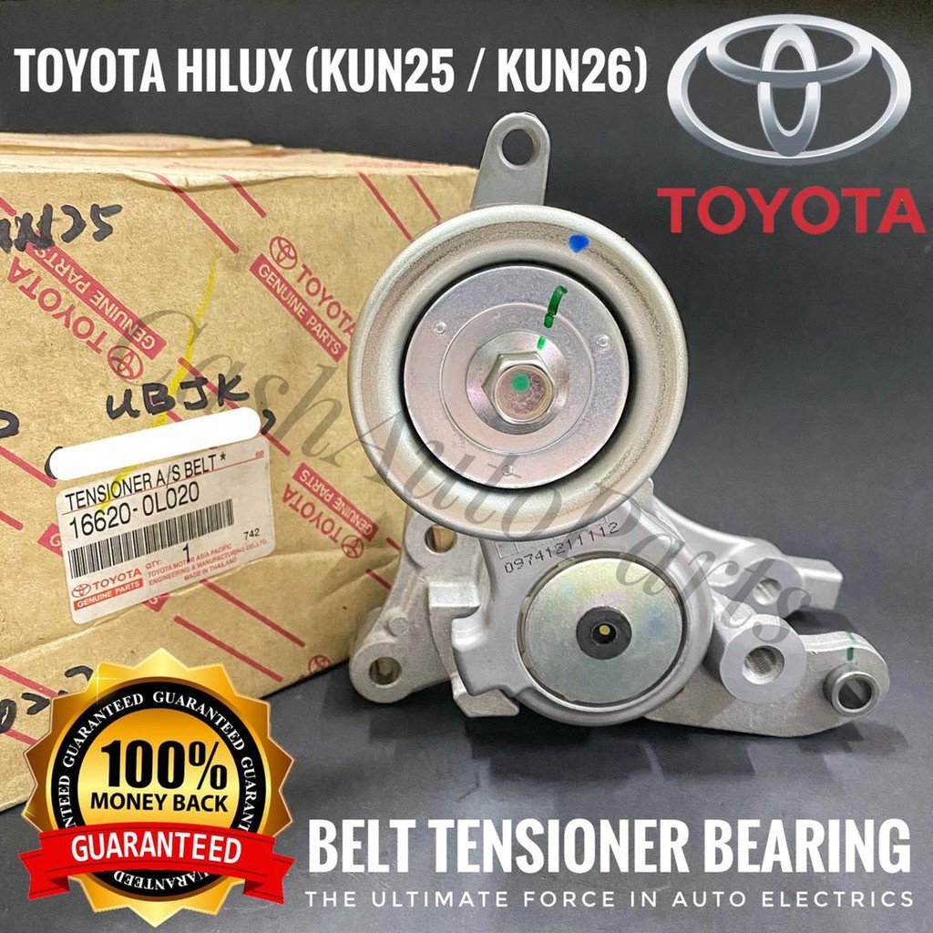 TOYOTA HILUX KUN25 KUN26 / HIACE KDH200 FAN BELT TENSIONER 1KDFTV ...
