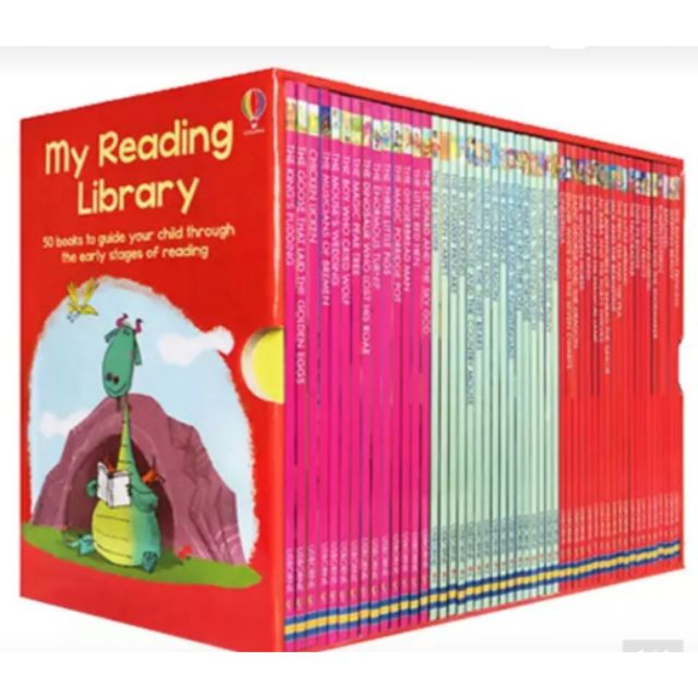 (50 Books) Usborne My Reading Library Collection Level 2 Story Book ...