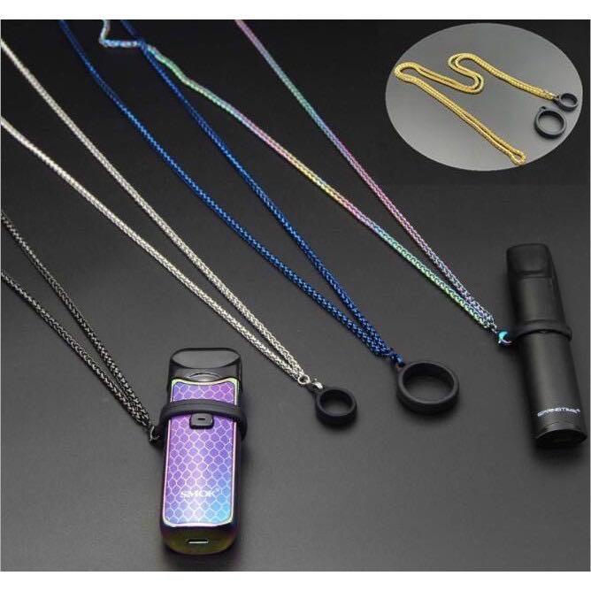 Stainless Steel Metal Lanyard Snake Bone Chain Lanyard With 13/20mm ...