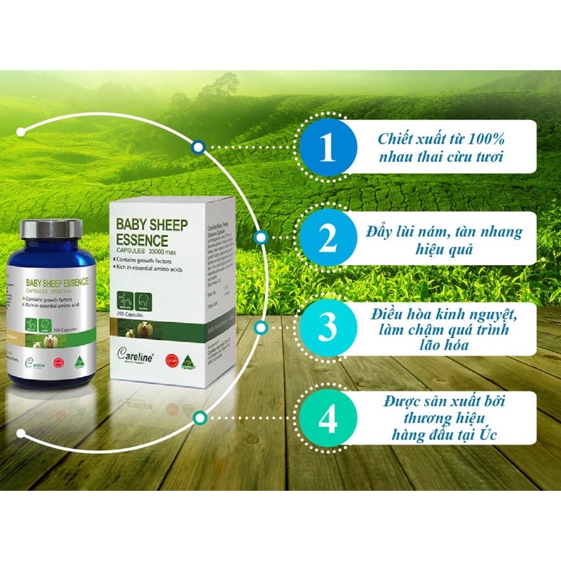 Careline Baby Sheep Essence Sheep Essence Sheep Placenta Tablets ...