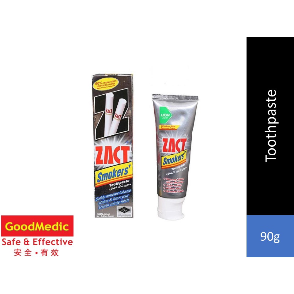 ZACT Smokers' Toothpaste (150g) | Shopee Malaysia