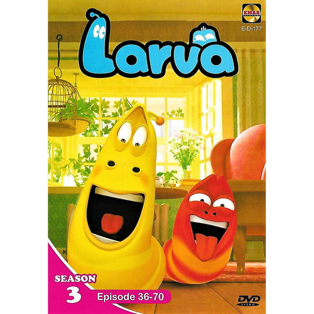 LARVA - Season 3 Episode 36 - 70 ( DVD ) | Shopee Malaysia