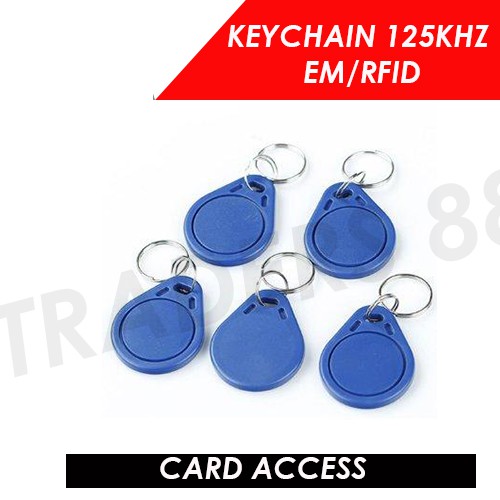125KHz RFID Proximity Token Key Chain Door Access | Shopee Malaysia