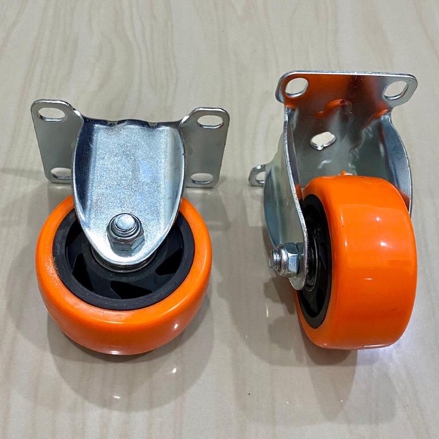 4"mm pu orange wheels 4 inches ALUR MOLD (dead) (PRICE 1 piece) medium ...