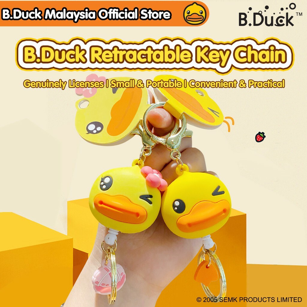 Genuine B.Duck / Buffy Retractable Keychain (B.Duck / Buffy) | Shopee ...