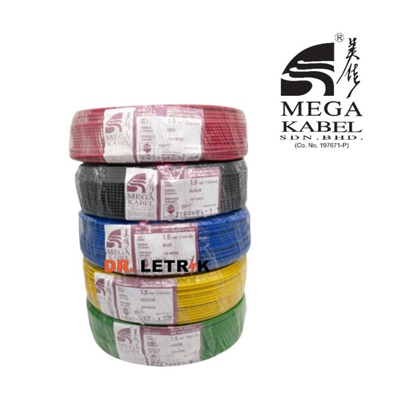 MEGA Cable Grade A Single Core 100% Pure Copper Kable Roll Insulated ...