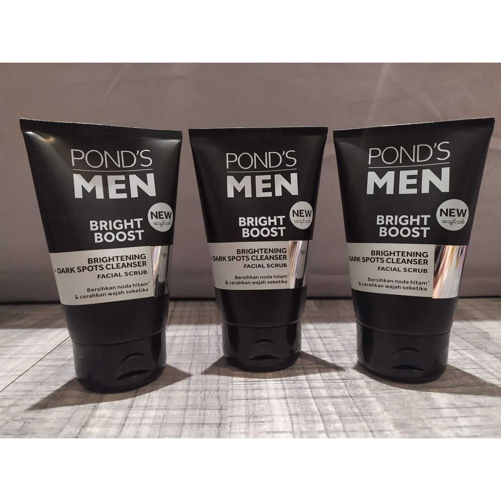 Ponds Men Facial Foam Bright Boost 100 g (Pond's Men) | Shopee Malaysia