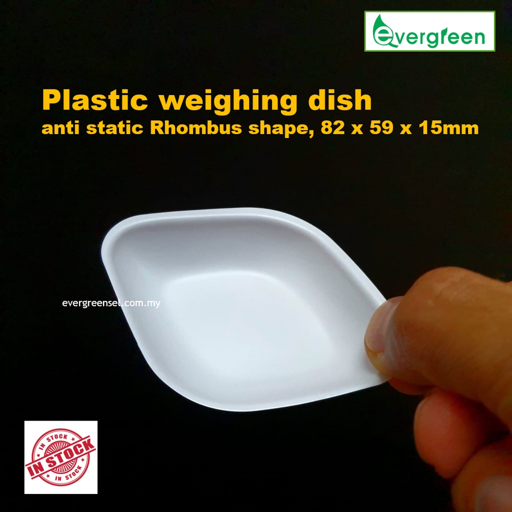 ( PROMO ) Plastic weighing dish/ Weighing boat, anti static Rhombus ...