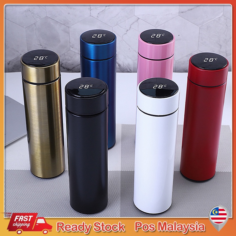 500ml Fashion Smart Temperature Flask LED Display Vacuum Thermal Flask ...