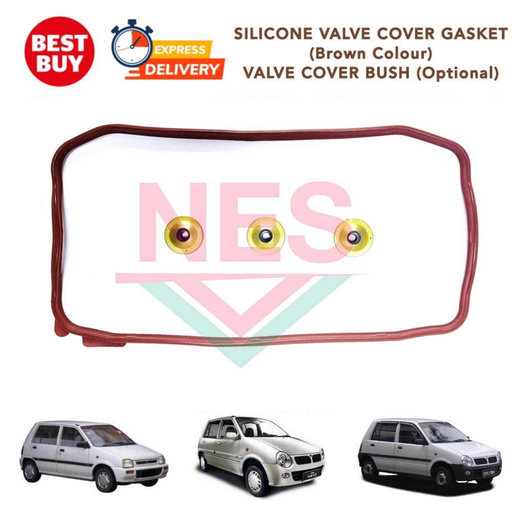 Silicone Valve Cover Gasket & Valve Cover Bush Kancil 660 850 | Shopee ...