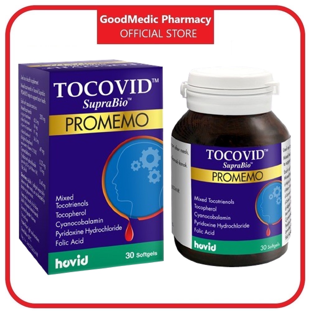 CLEARANCE-Tocovid Suprabio Promemo 30s Support Brain Function | Shopee ...