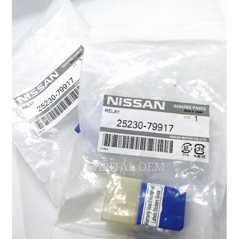 Blue Horn Relay Electrical Relay Nissan Infiniti Multi Use 25230-79917 ...