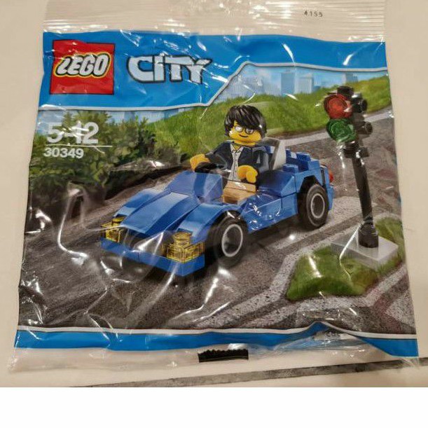 LEGO 30349 CITY - Blue Car (NEW) | Shopee Malaysia