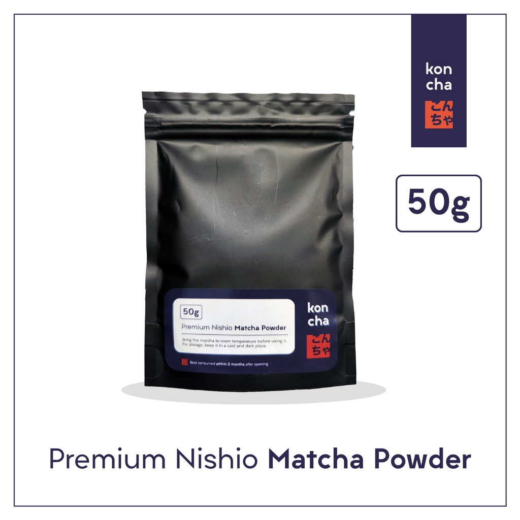 Koncha Matcha - Premium Nishio Matcha Powder 50g | Shopee Malaysia