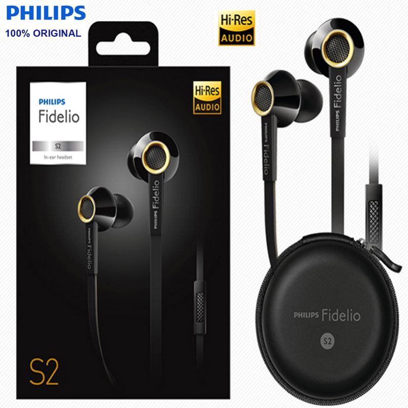 PHILIPS Fidelio S2 Original HIFI Headsets High Resolution Fever Phone ...