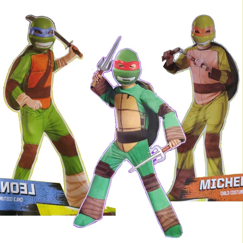 Socute 4-12Y Child Teenage Mutant Ninja Turtles Cosplay Costume Kids ...