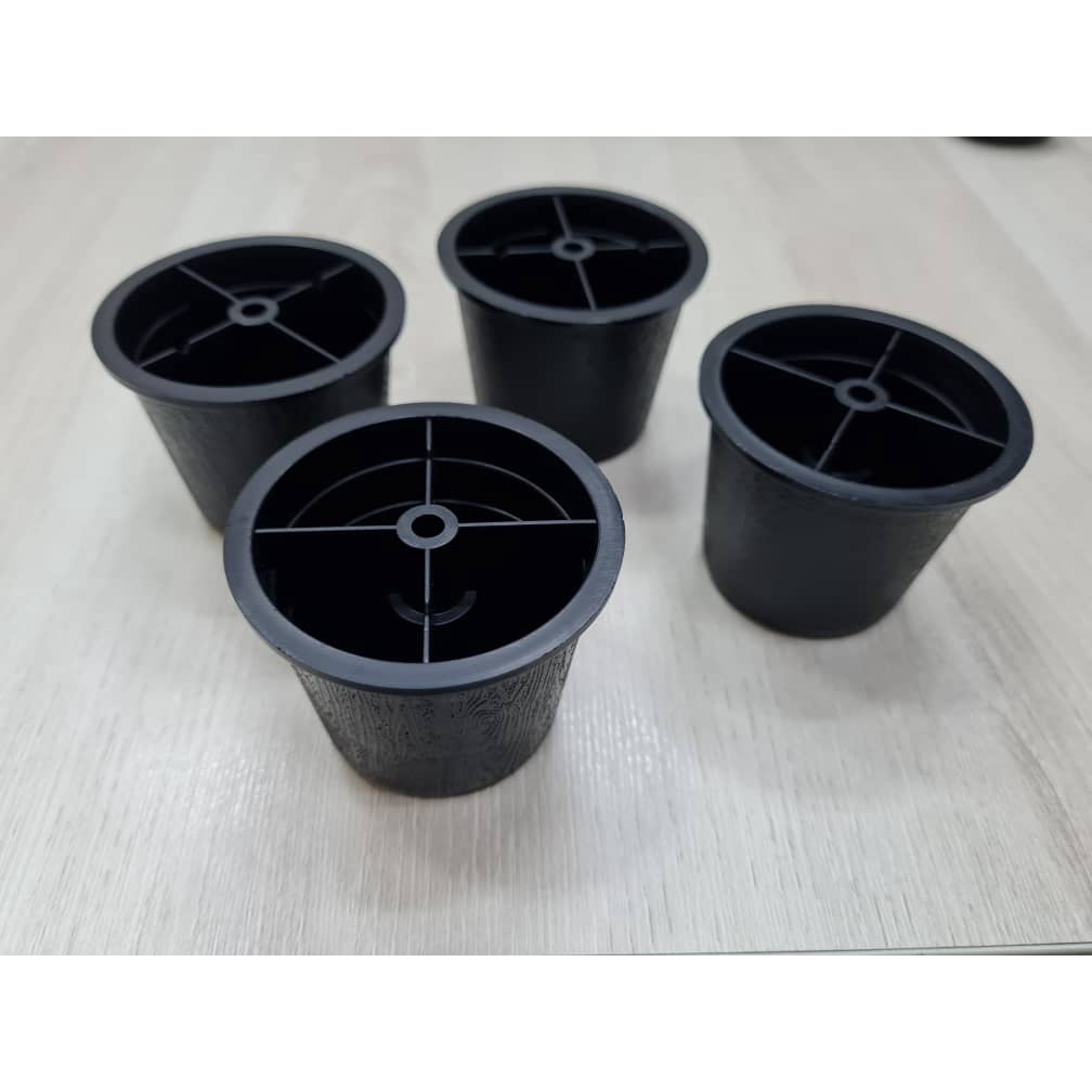 2" / 2 INCH Sofa Leg Table Leg DIY Sofa Round Leg Plastic Sofa Stopper ...