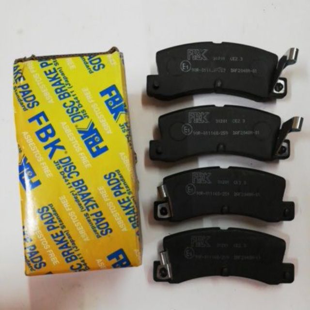 TOYOTA COROLLA EE90,AE101 83-01 BRAKE PAD (REAR) | Shopee Malaysia