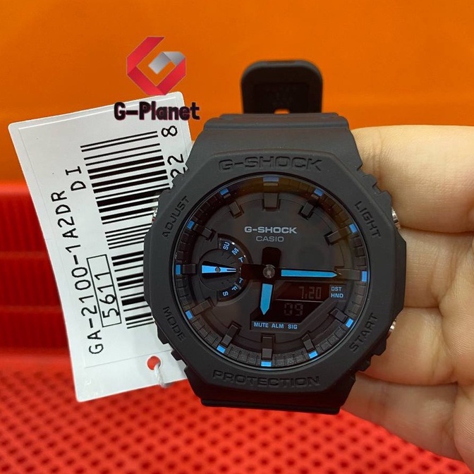 G SHOCK Neon Accent Series GA-2100-1A2 Resin Band Men Sports Watch ...