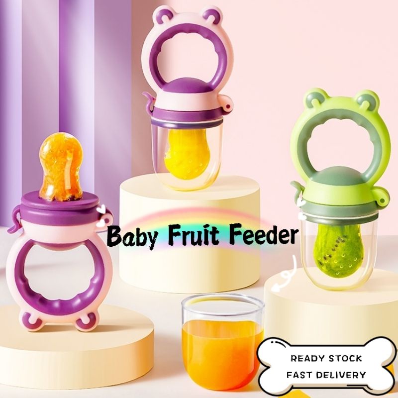 READY STOCK🚨Soft Safe Silicone Nipple Baby Fruit Pacifier Supplies ...