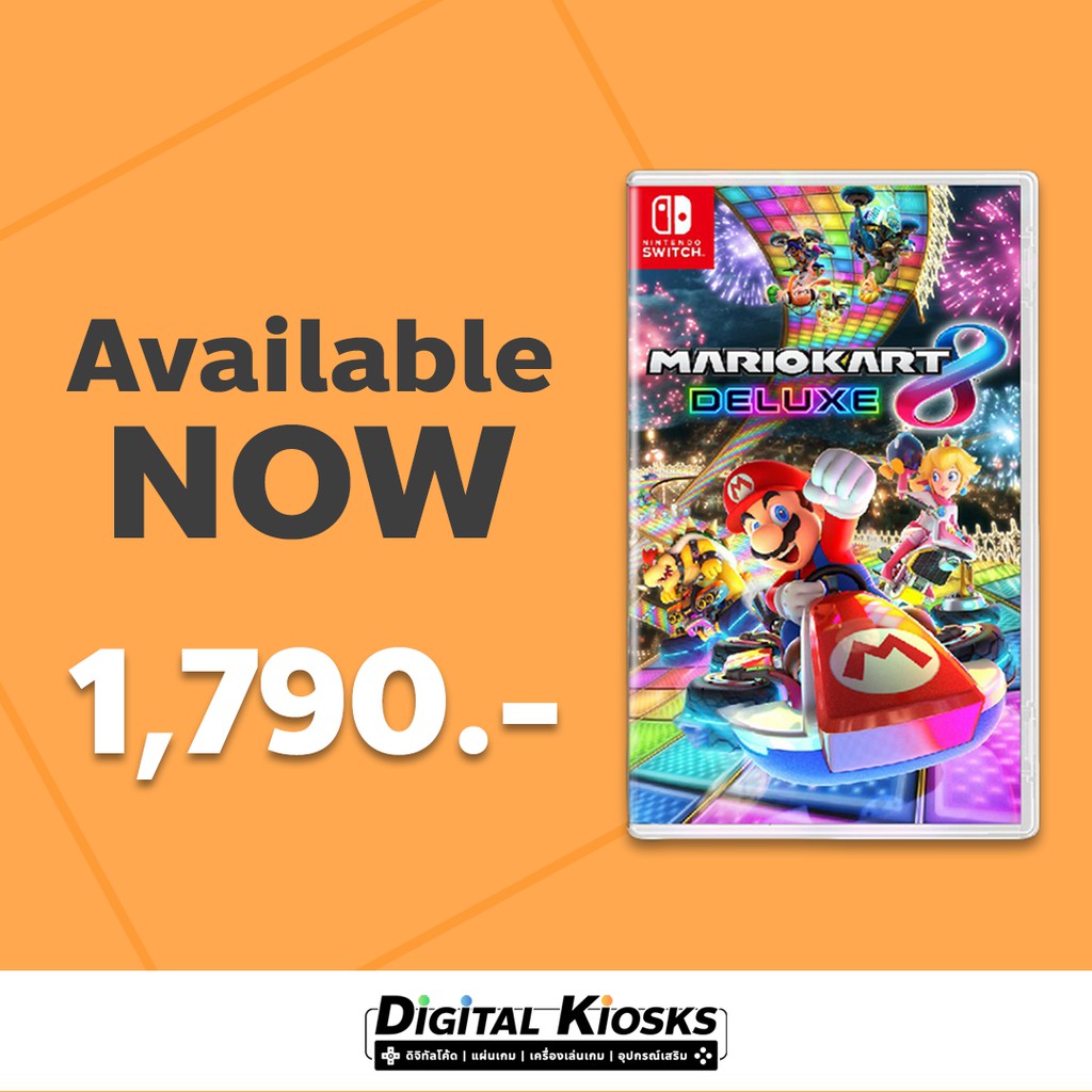 (1st Hand Item) Nintedo Switch Game: Mario Kart 8 Deluxe (R1)(EN ...