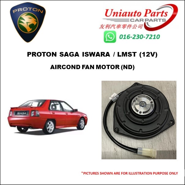 PROTON SAGA ISWARA / LMST (12V) AIRCOND FAN MOTOR (ND) | Shopee Malaysia