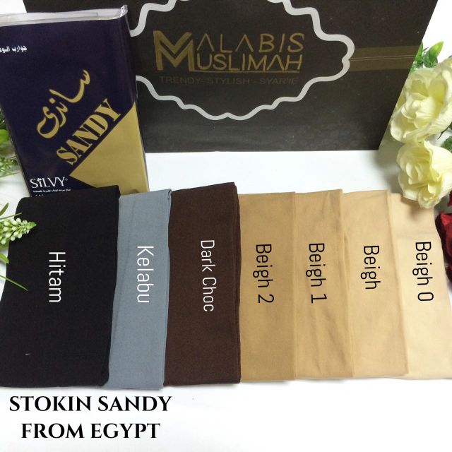 Stokin Kaki Sandy Mesir Stokin Panjang Stokin Muslimah Stokin Murah ...