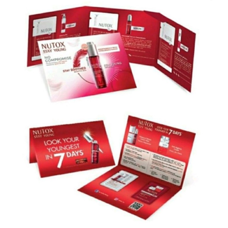Nutox Youth Kit (Restoring Cleansing Gel/Restoring Advanced Serum ...