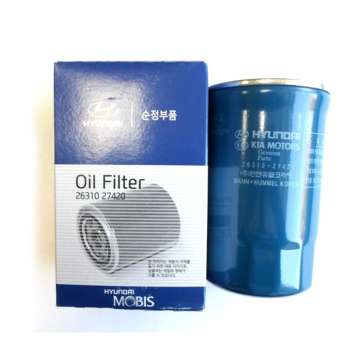 ENGINE OIL FILTER (GENUINE PARTS) HYUNDAI SANTA FE CM (2.2) 2008 ...