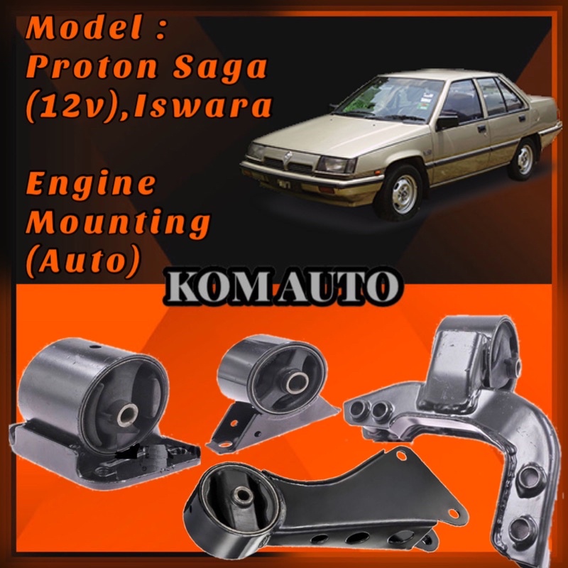Proton Saga (12v), Iswara Engine Mounting (Auto) | Shopee Malaysia