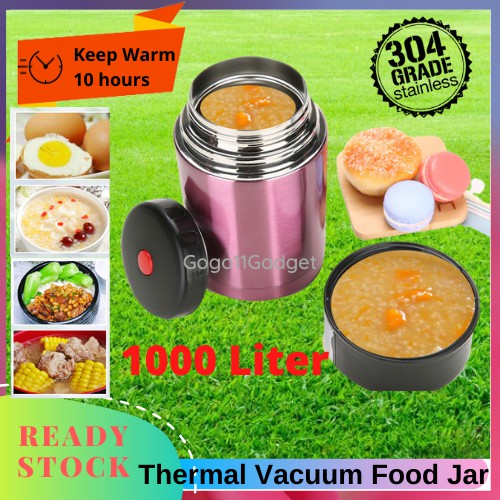 Thermos Food Jar Stainless Steel Food Jar termos nasi tahan panas 焖烧壶 ...