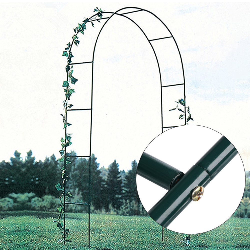 Garden Decoration Outdoor Arch Rack Wrought Iron Arch Wall Trellis For ...