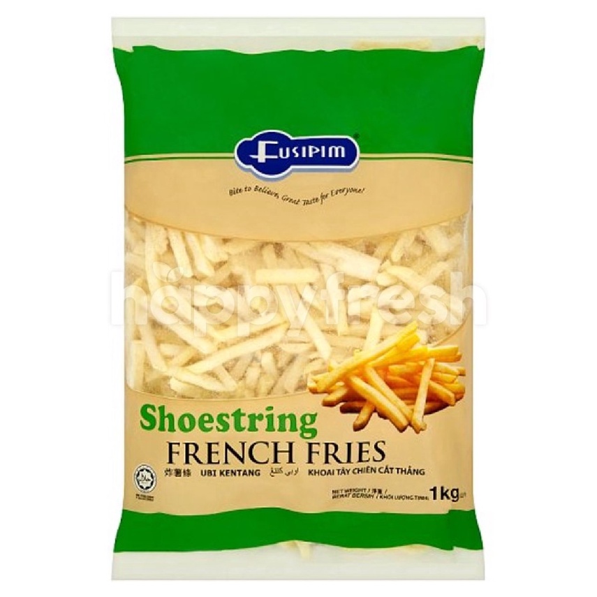 Premium Halal French Fries 1Kg Frozen Halal Shoestring Crinkle Straight ...