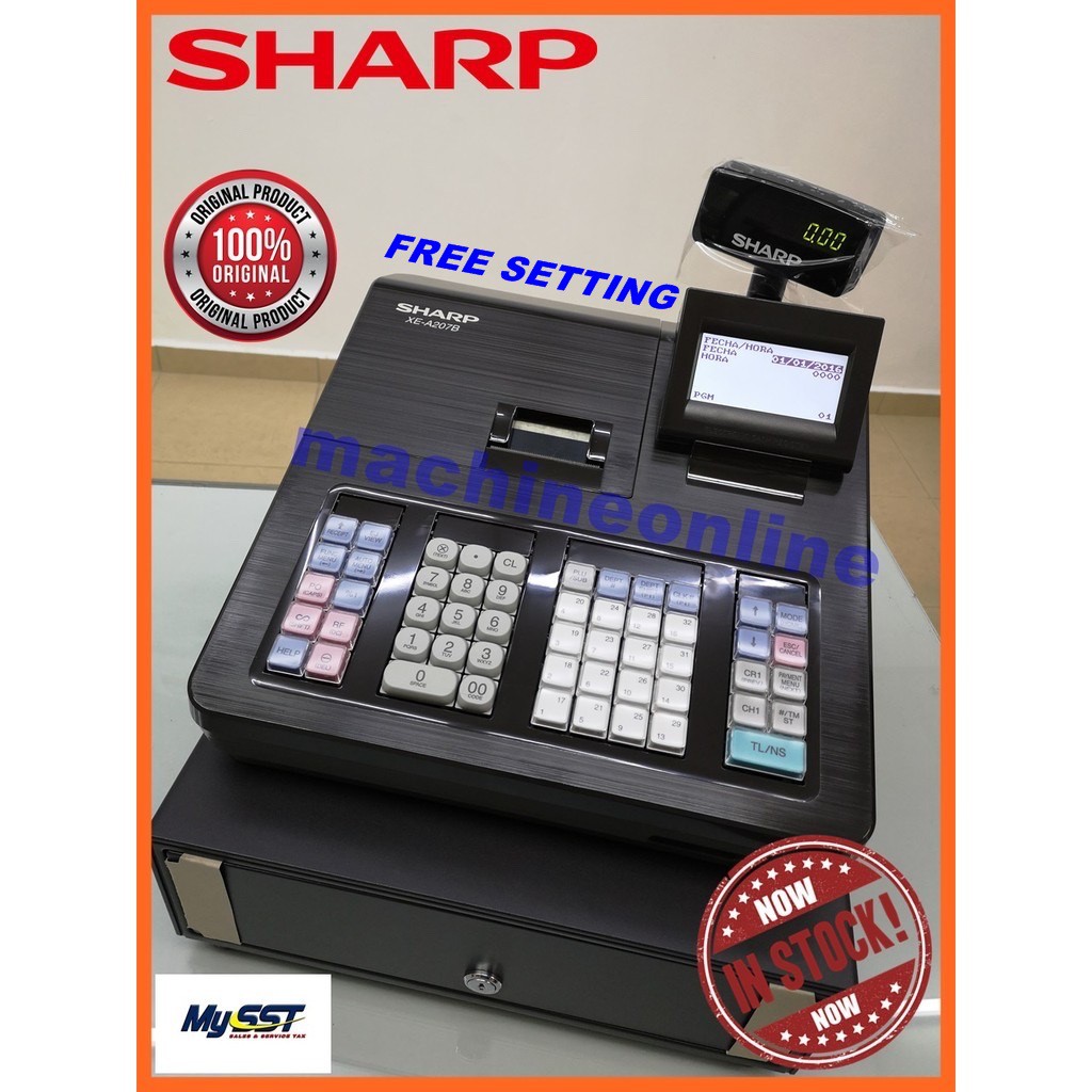 SHARP XEA207 XEA-207BK WITH FREE SETTING ( Ready Stock !!! ) | Shopee ...