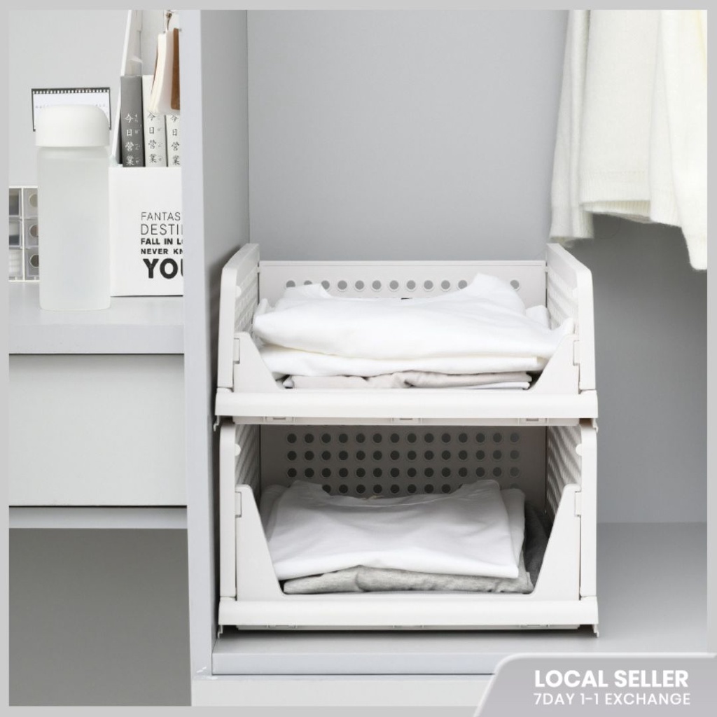 Foldable Modular Wardrobe Organizer Wardrobe Storage Box Stackable ...