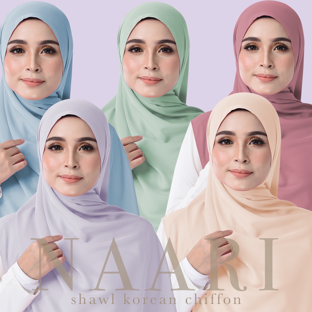 READY STOCK Shawl Korean Chiffon | Shopee Malaysia
