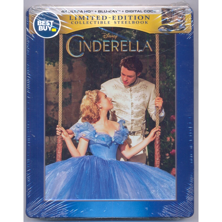 Cinderella 4k Steelbook Blu Ray Shopee Malaysia