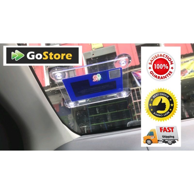 Roadtax Display Board For Vehicle/ Gate Pass Sticker Holder/ RFID ...