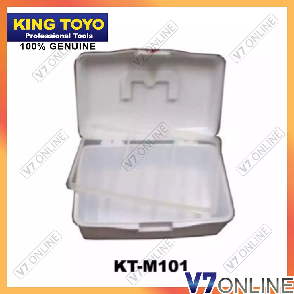 KING TOYO First Aid Kit Pvc Safety Medical Storage Box [KT-M101 ...