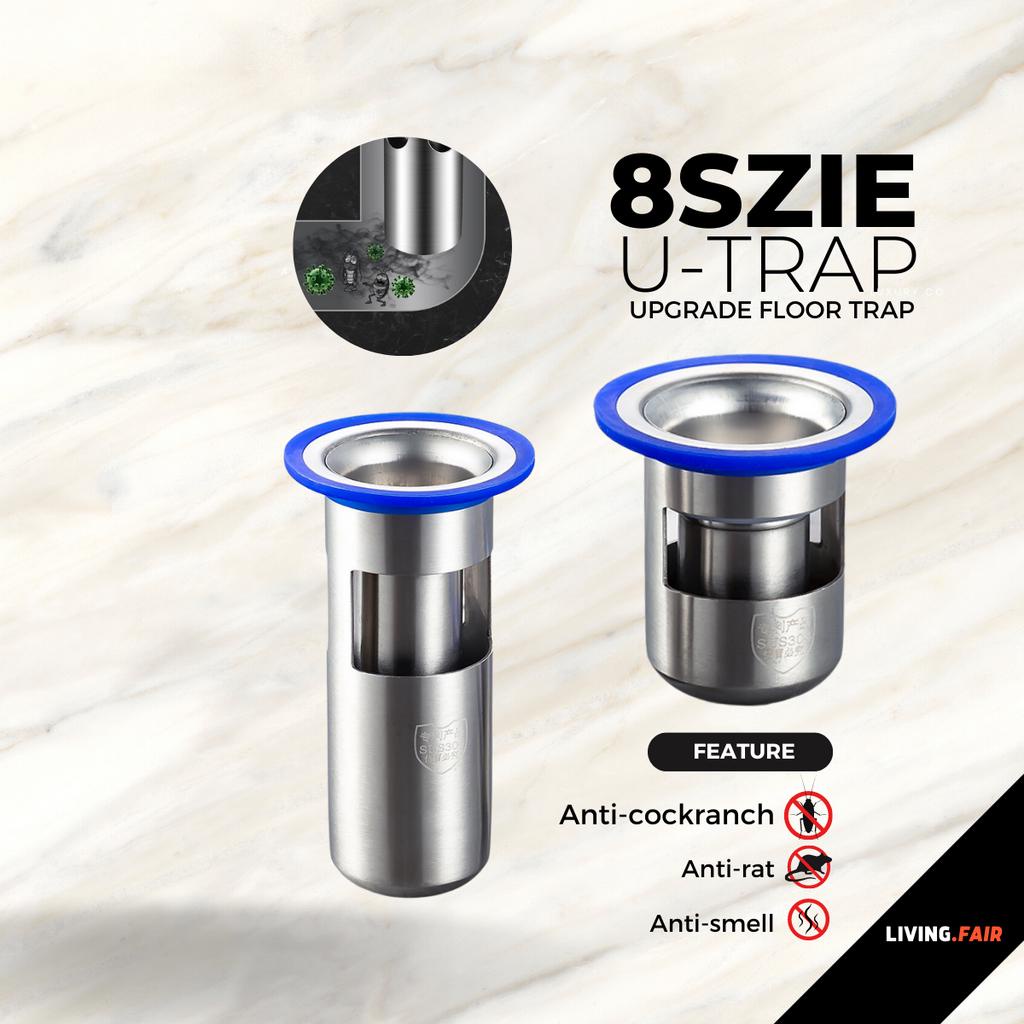 Living Fair Floor Trap Anti Smell Anti Pest Floor Trap Drain Core 304 ...