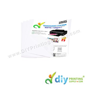 DIYPrintingSupply / Paper Consumables / Transparent Sticker Paper ...