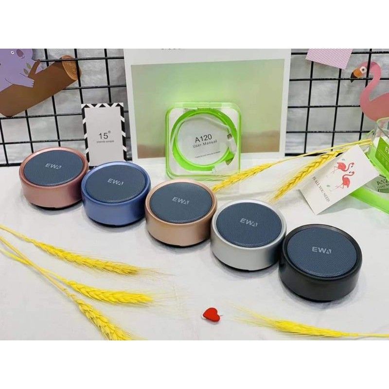 🔥Original Brand🔥 EWA -A120 PORTABLE SPEAKER MINI WIRELESS BLUETOOTH SPEAKER | Shopee Malaysia