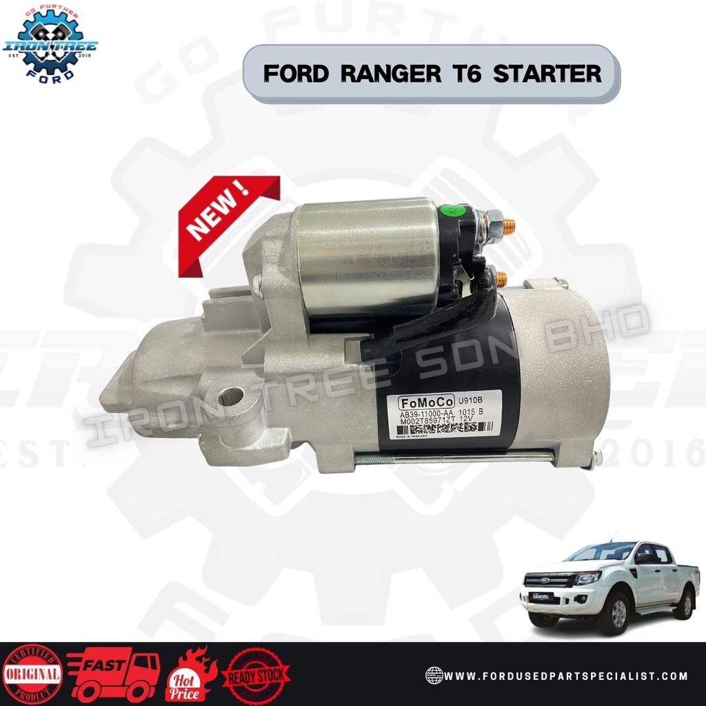 Ford Ranger T7 3.2L Starter (100% New >AB39-11000-BB