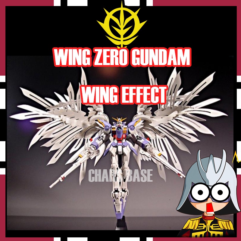 WING ZERO CUSTOM GUNDAM WING EFFECT | Shopee Malaysia