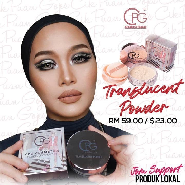 CIK PUAN GOJES CPG TRANSLUCENT POWDER | Shopee Malaysia